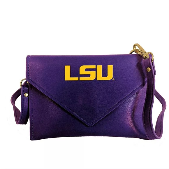 Desden | Bags | Desden Kara Lsu Stadium Approved Crossbody Bag Nwt ...
